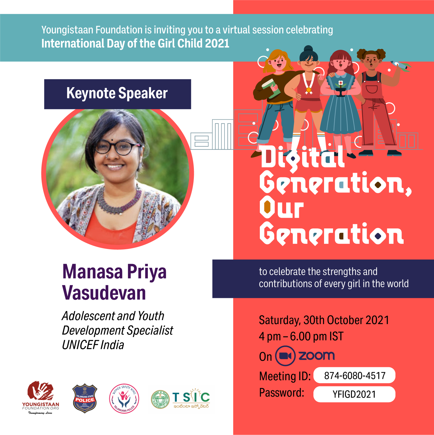 Day of the Girl Online Session 2021 - Youngistaan Foundation